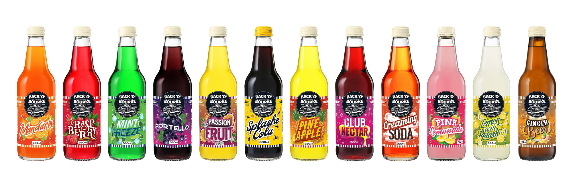 Back 'O' Bourke Cordials – Rice's Back O' Bourke Cordials